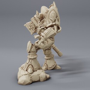 Knight Construct - Resin Miniature - Dnd Miniatures - Dungeons ...
