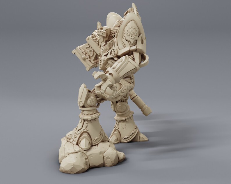 Knight Construct - Resin Miniature - Dnd Miniatures - Dungeons ...