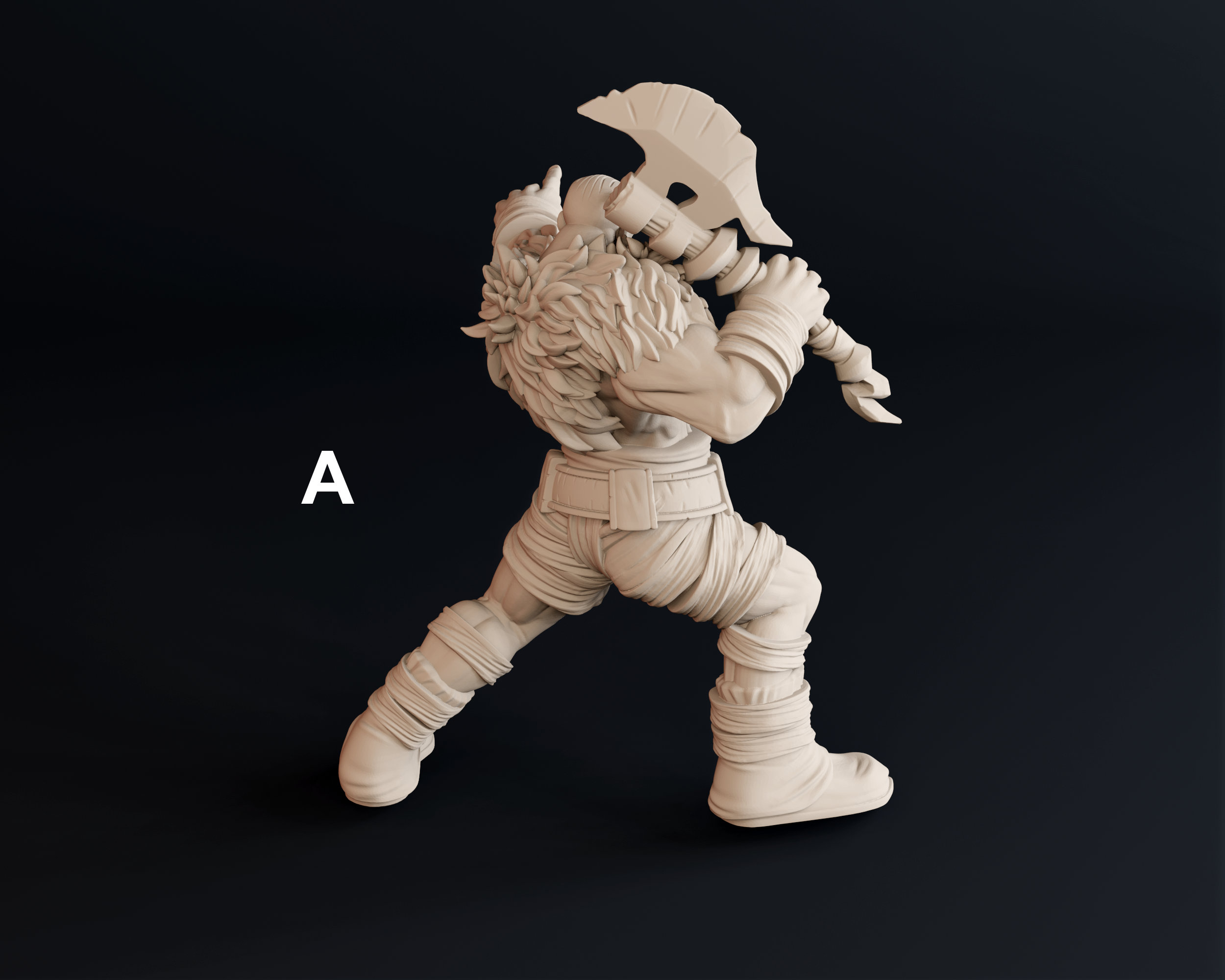 Goliath - Barbarian - Resin Miniature - Dnd Miniatures - Dungeons ...