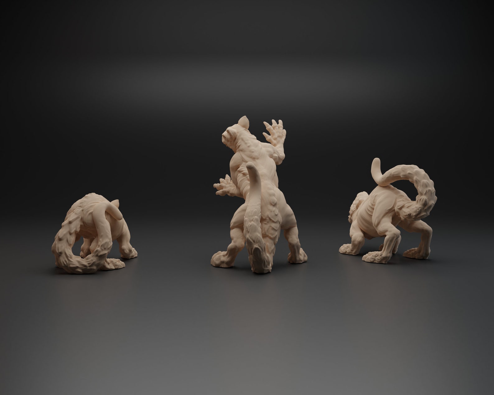 Dire Rat 3D Printed Miniature Model for Dnd and Roleplaying - Etsy