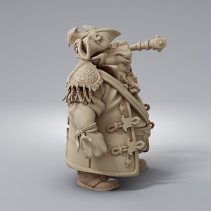 Giff Fighter Hippo Warrior 32mm D&D Resin Miniature Dungeons and ...
