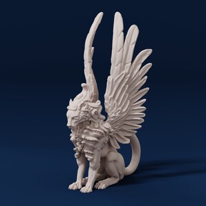 Sphinx - Resin Miniature - Dnd Miniatures - Dungeons & Dragons ...
