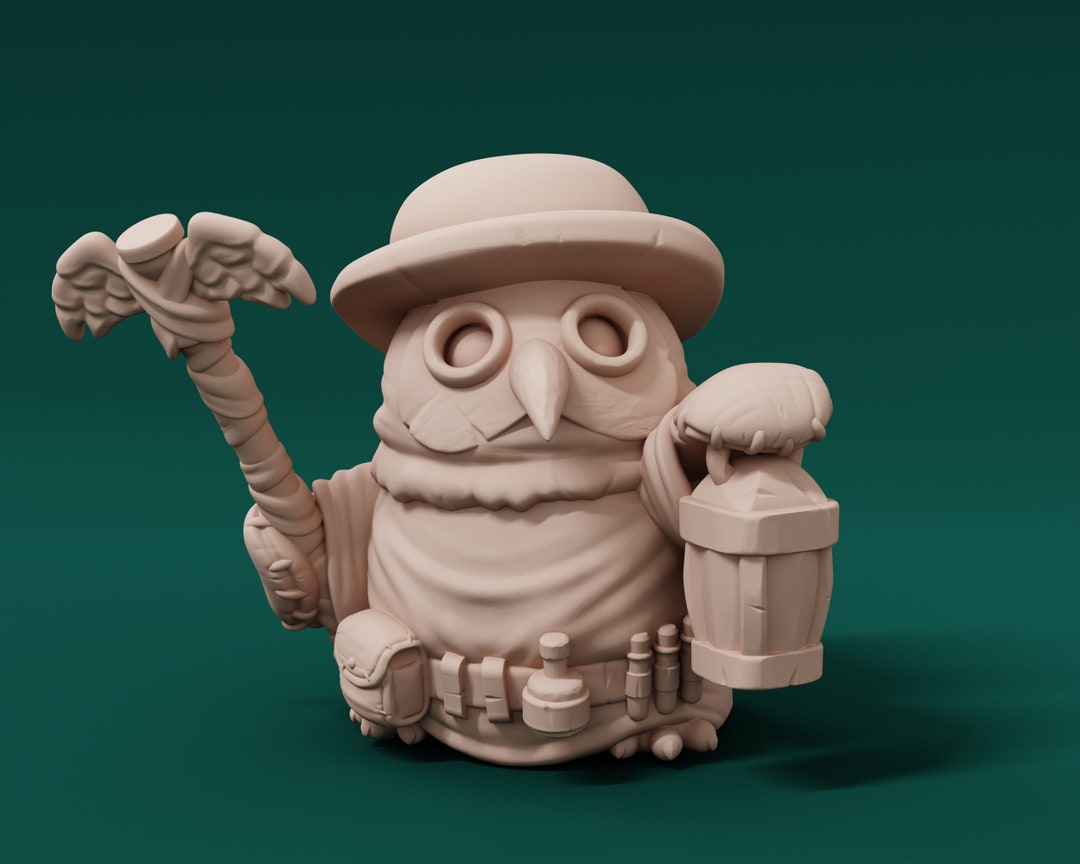 Owlkin Plague Doctor- 28mm 32mm Resin Miniature - Dnd Miniatures ...
