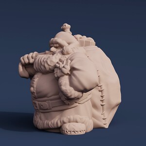 Dwarven Santa Resin Miniature Dnd Miniatures Dungeons & Dragons ...