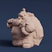 Dwarven Santa Resin Miniature Dnd Miniatures Dungeons & - Etsy
