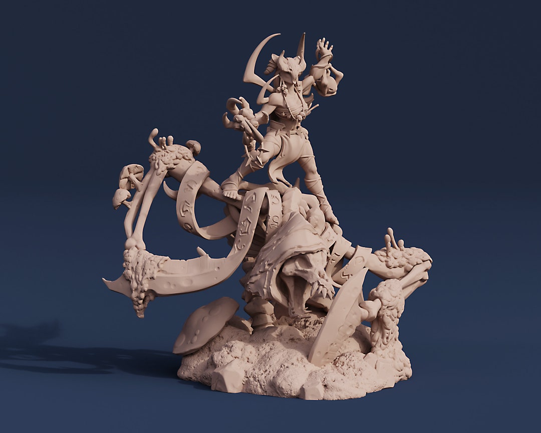 Necromancer Resin Miniature Dnd Miniatures Dungeons & Dragons ...