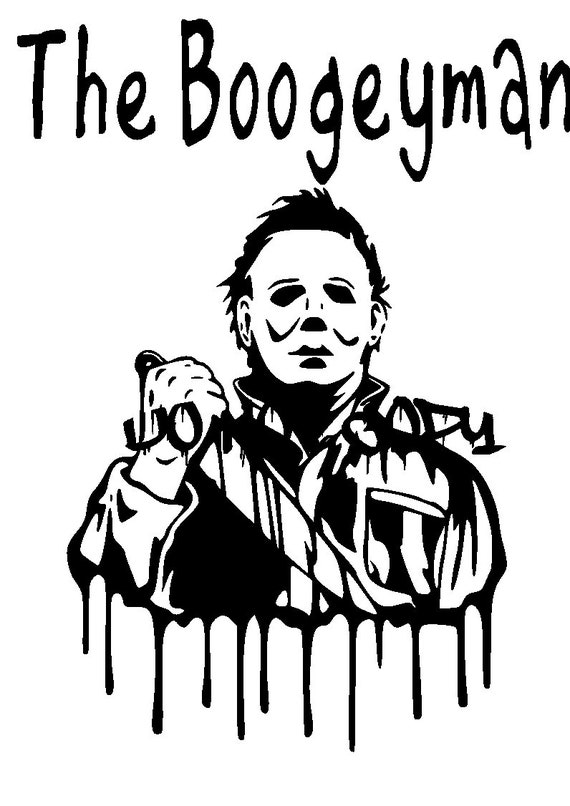 The Boogeyman Michael Myers INSTANT Digital Download SVG and - Etsy
