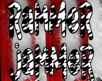 Rammer Jammer Svg - Etsy
