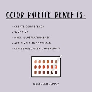 DONUTS PROCREATE Color Palette + Hex Color Codes - Gray, Orange, Brown ...
