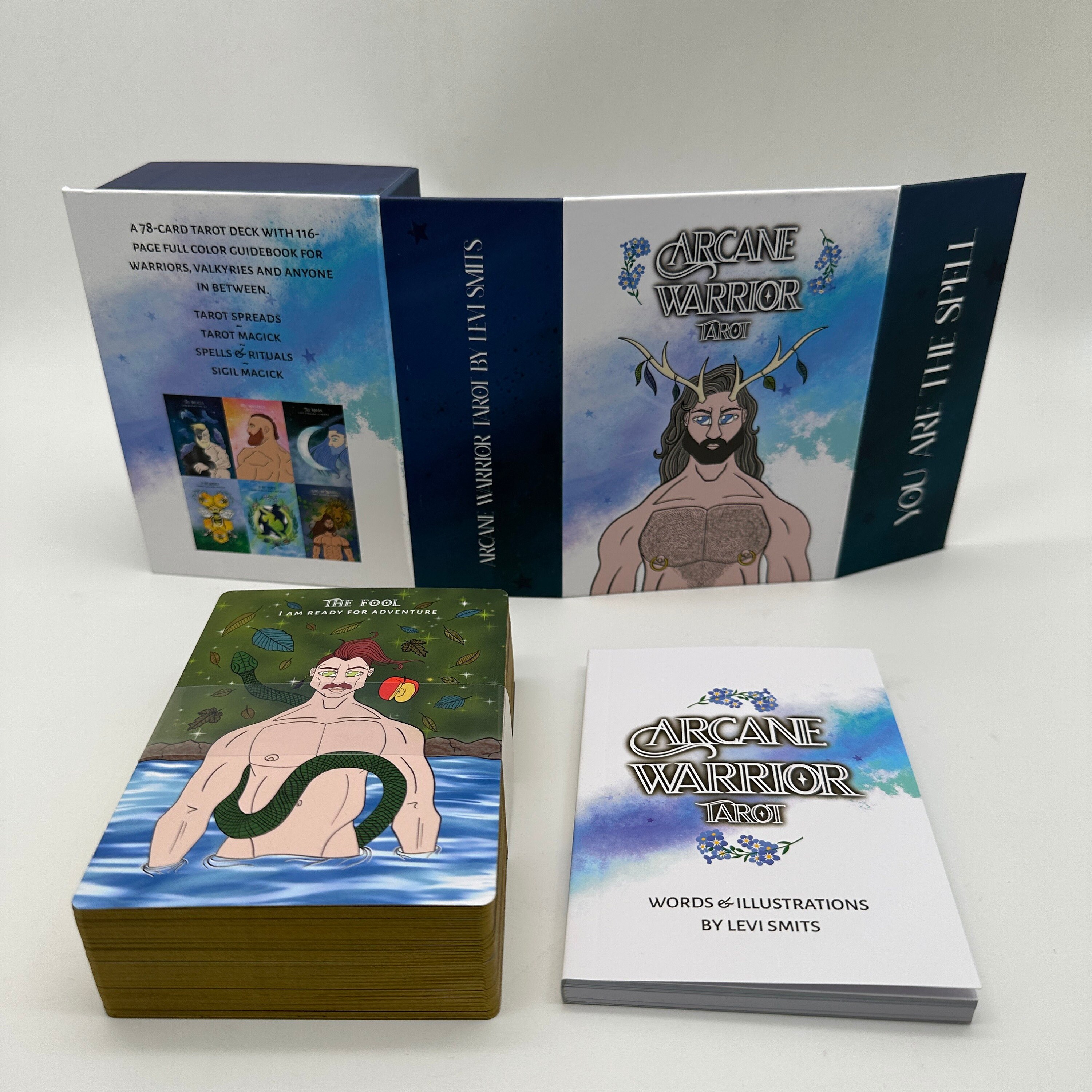 Arcane Warrior Tarot: a Deck With Messages From the Divine Masculine - Etsy