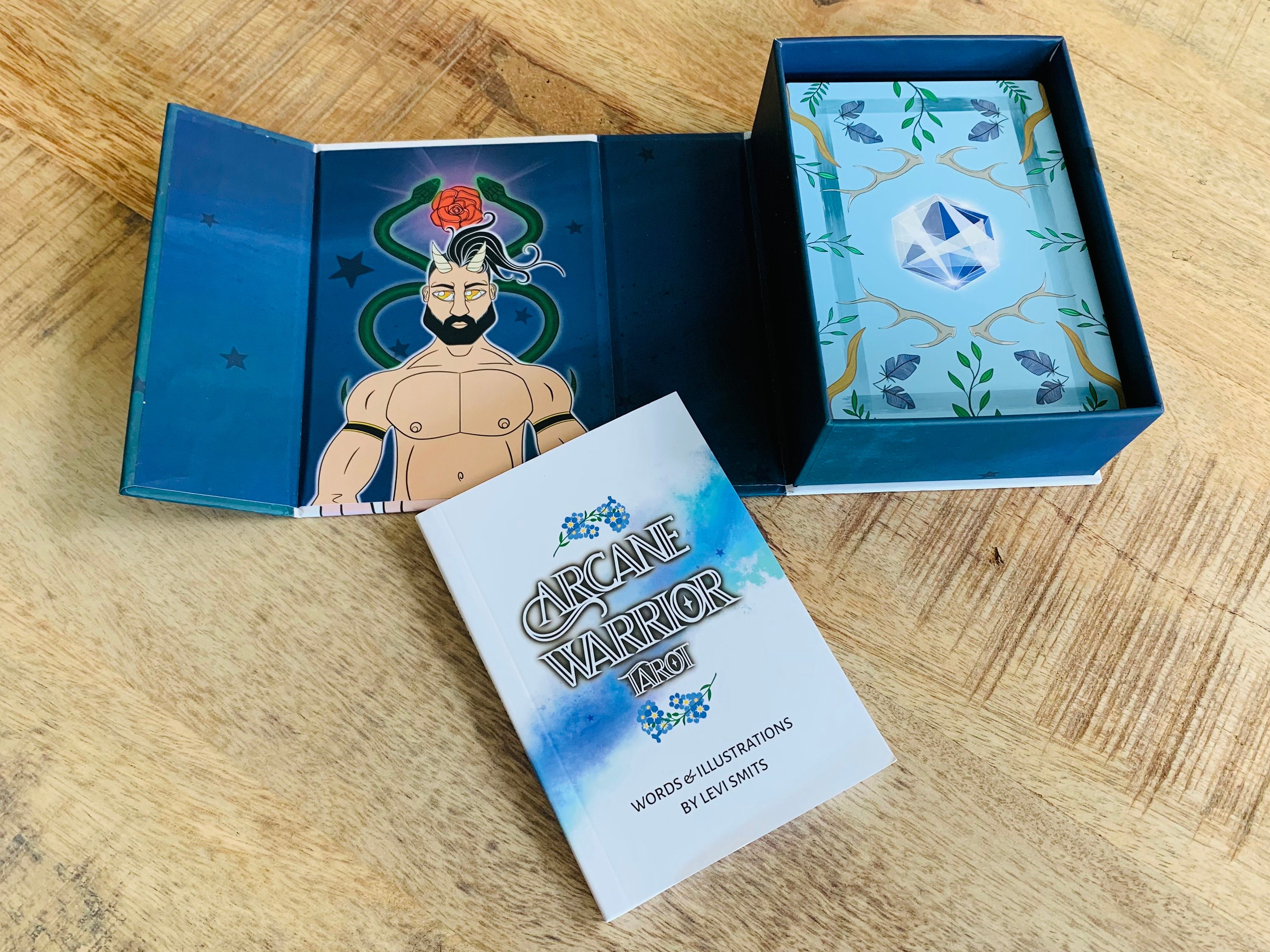 Arcane Warrior Tarot: a Deck With Messages From the Divine Masculine - Etsy