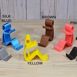3D Printed Stickperson Phone Stand or Business Card Holder | Iphone ...