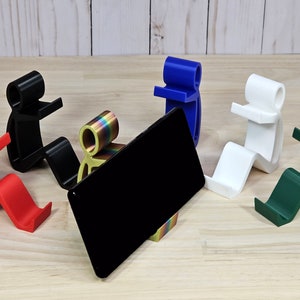 3D Printed Stickperson Phone Stand or Business Card Holder | Iphone ...