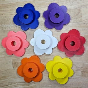 Giant Building Block Flowers, Life-size Brick Blooms With 3 Flowers ...