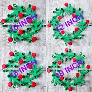 Giant Building Block Wreath: Delightfully Fun Decor for Your Space ...
