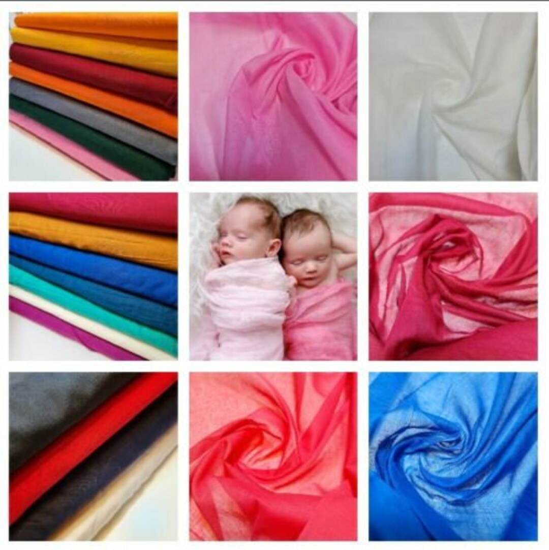Plain Muslin 100% Cotton Fabric Wedding Arch Plain Lightweight Muslin ...