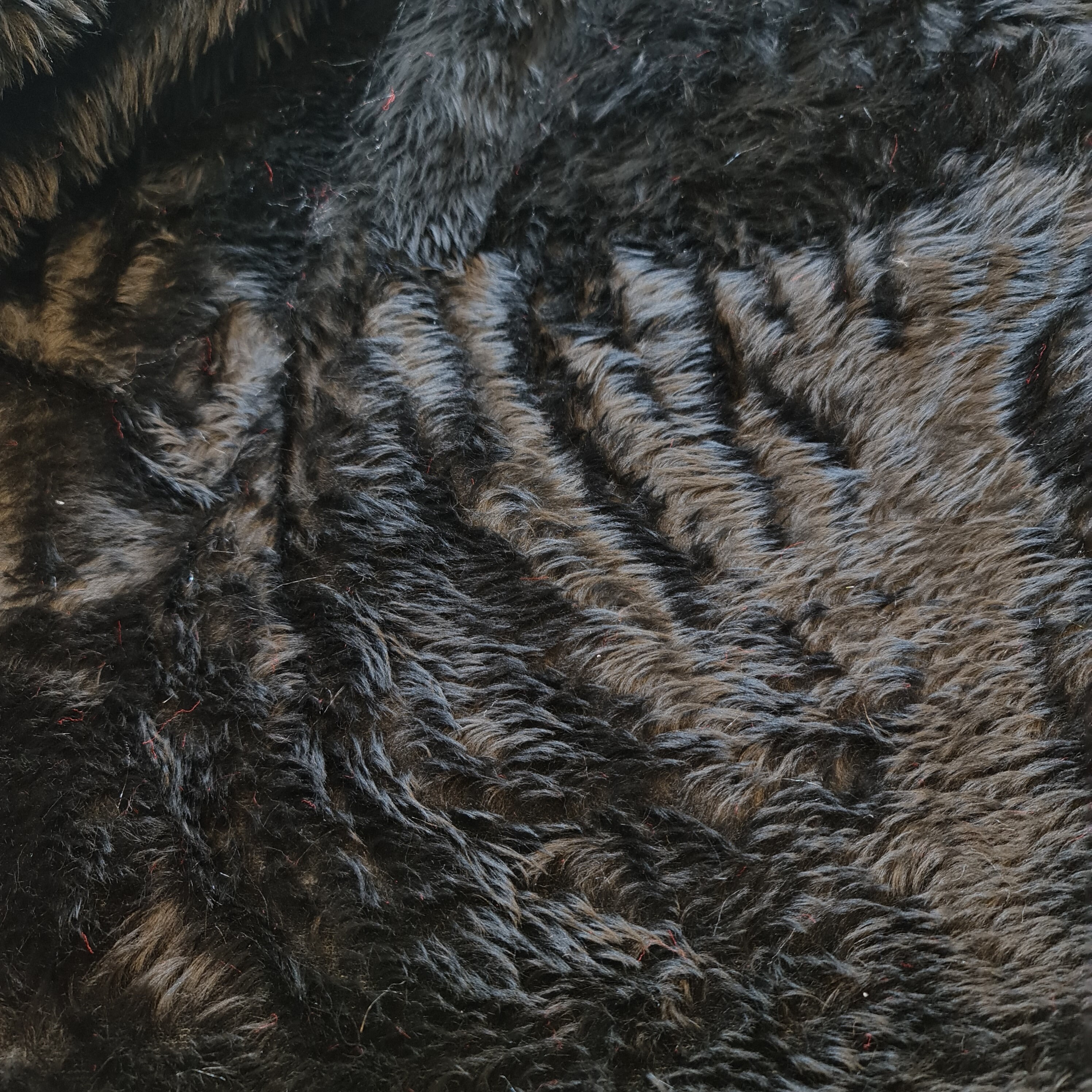 Black Faux Fur Fabric Soft Pile Dress Craft Quilting Material - Etsy