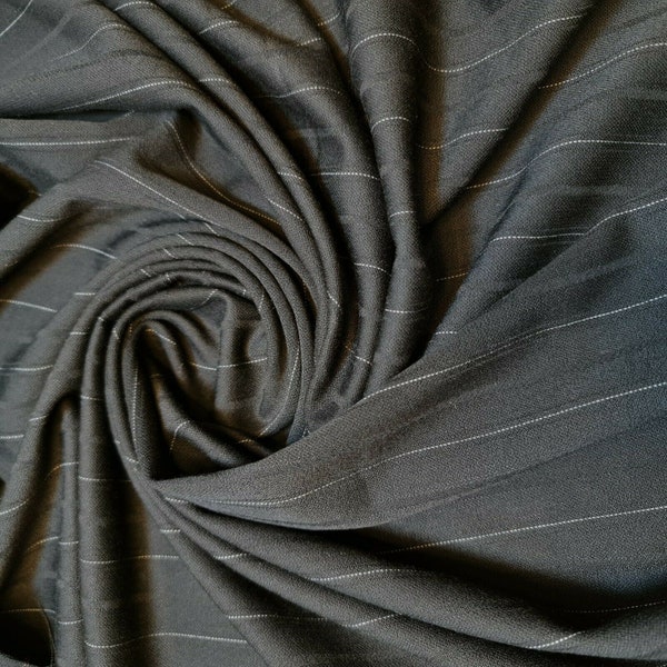 Pinstripe Fabric - Etsy