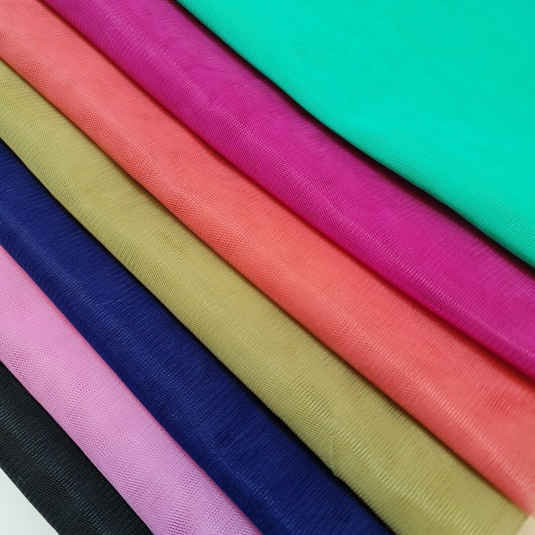 Power Mesh Net 2 Way Stretch Spandex Power Mesh Material for Swimwear ...