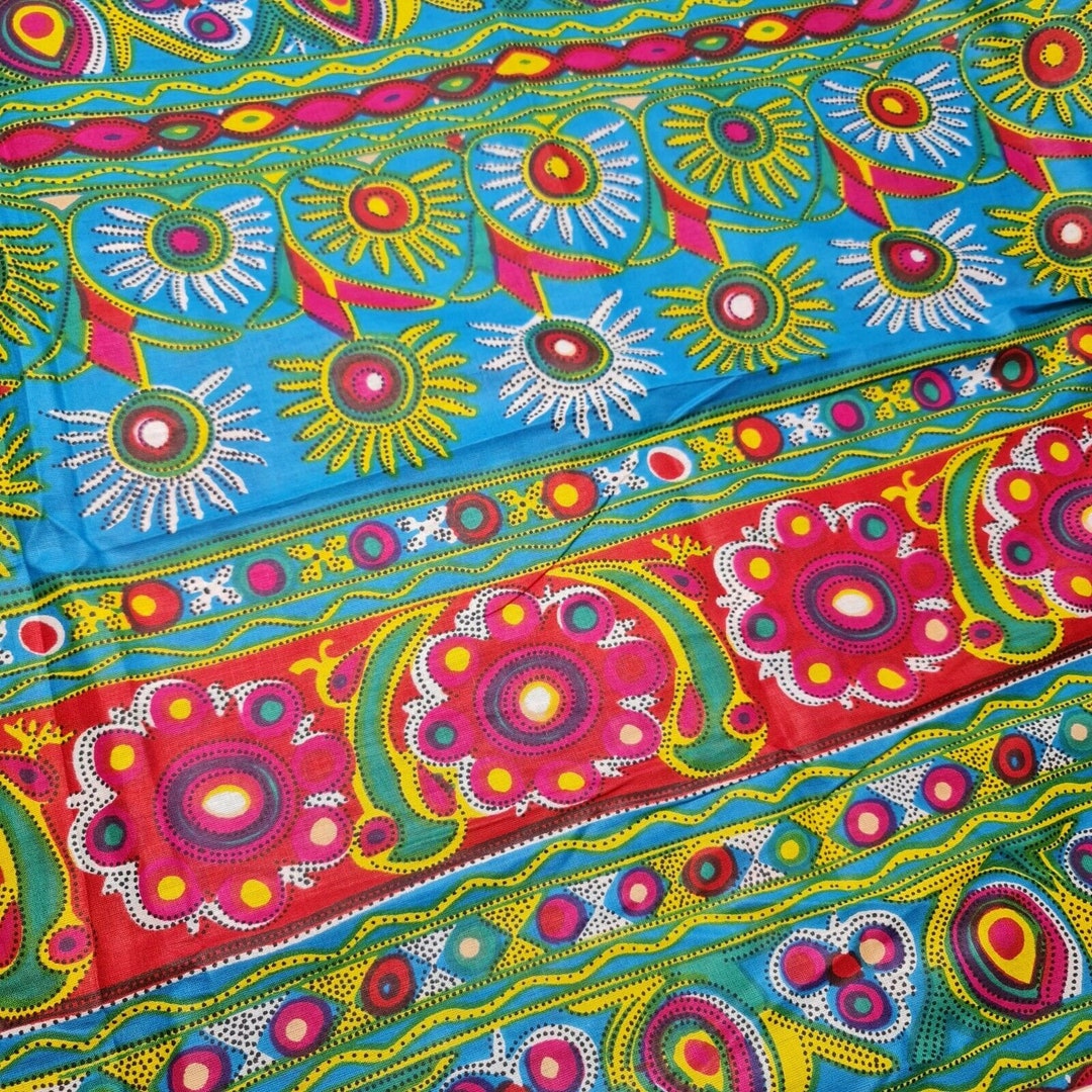 Cotton Indian Ethnic Rajasthani Print Suzani Rangoli Boho Banjara ...