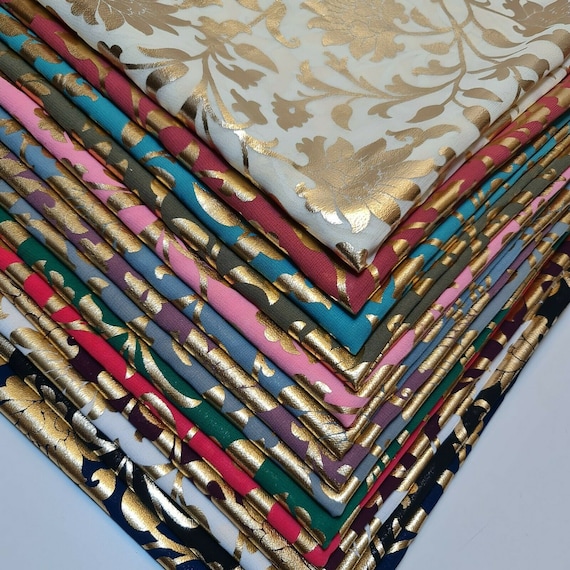 Foil Print Fabric