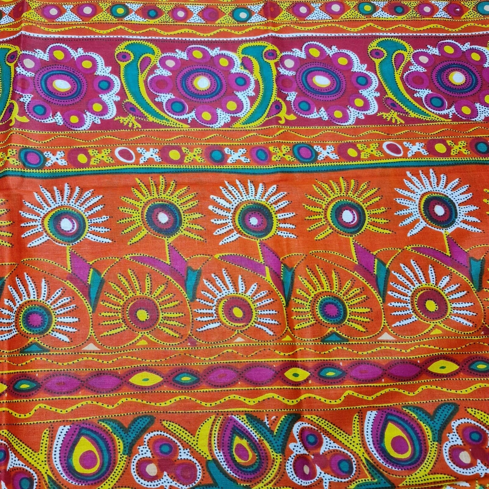 Cotton Indian Ethnic Rajasthani Print Suzani Rangoli Boho | Etsy