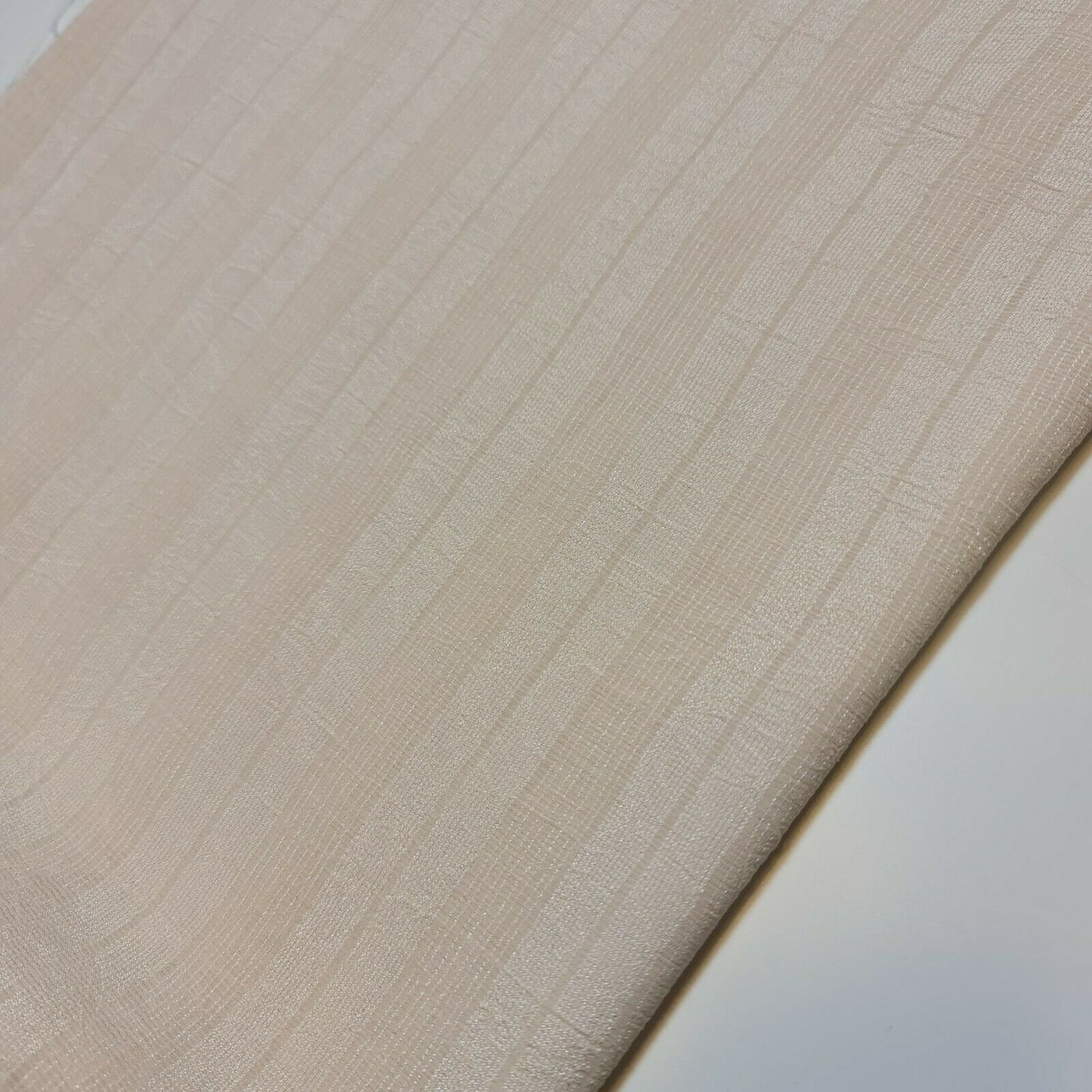 Plain Crepe Cream Jacquard Crinkle Fabric 58 Dress Craft | Etsy