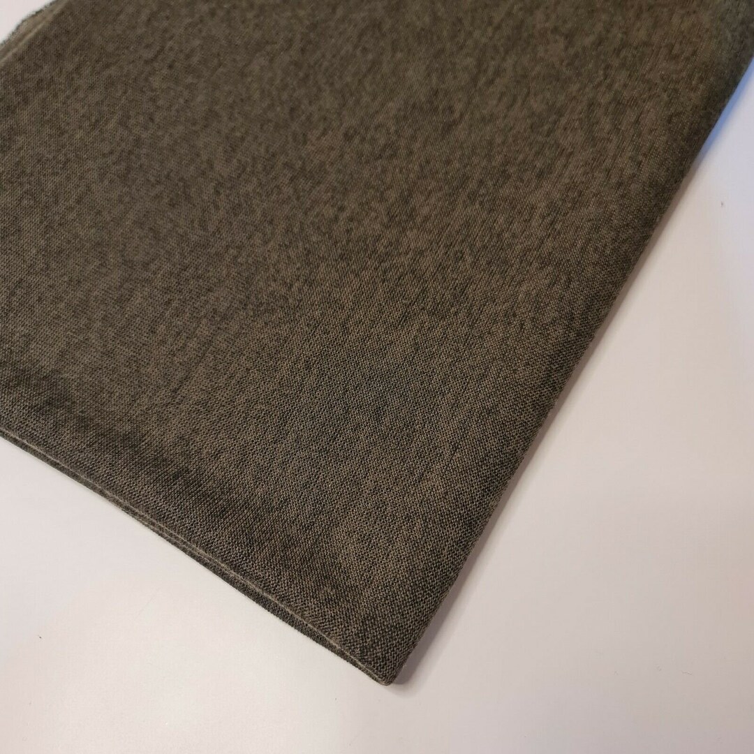 Camo Grün Viskose Elastan Strick Jersey Stretch Stoff Material 58 ...