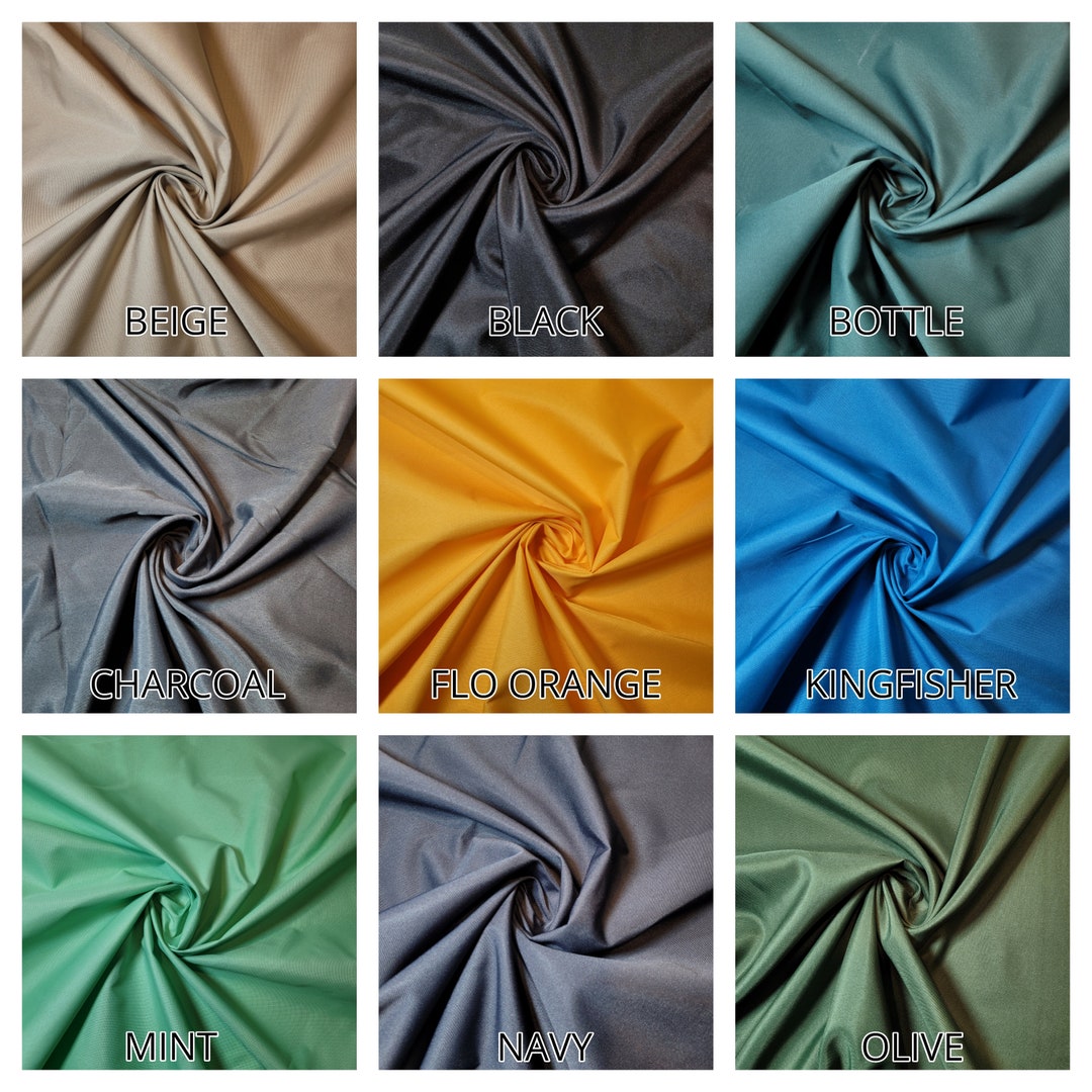 Waterproof Fabric Outdoor Cover Canopy Shower Curtain Material 58" by ...