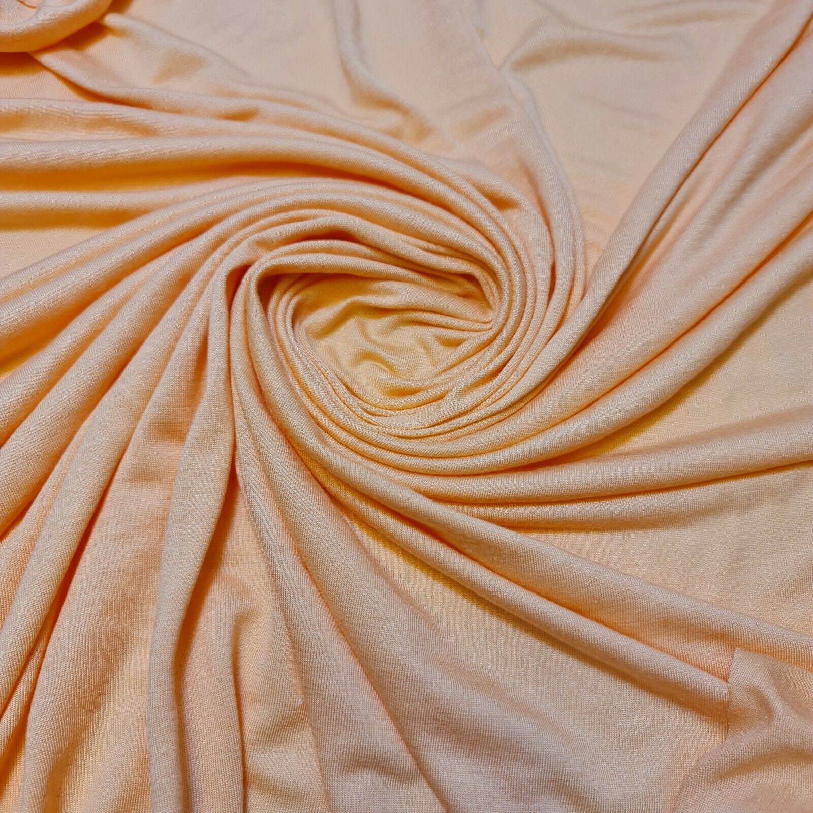 Viskose Jersey Stoff 4Way Stretch Polyester Elastan Mischung Kleider ...