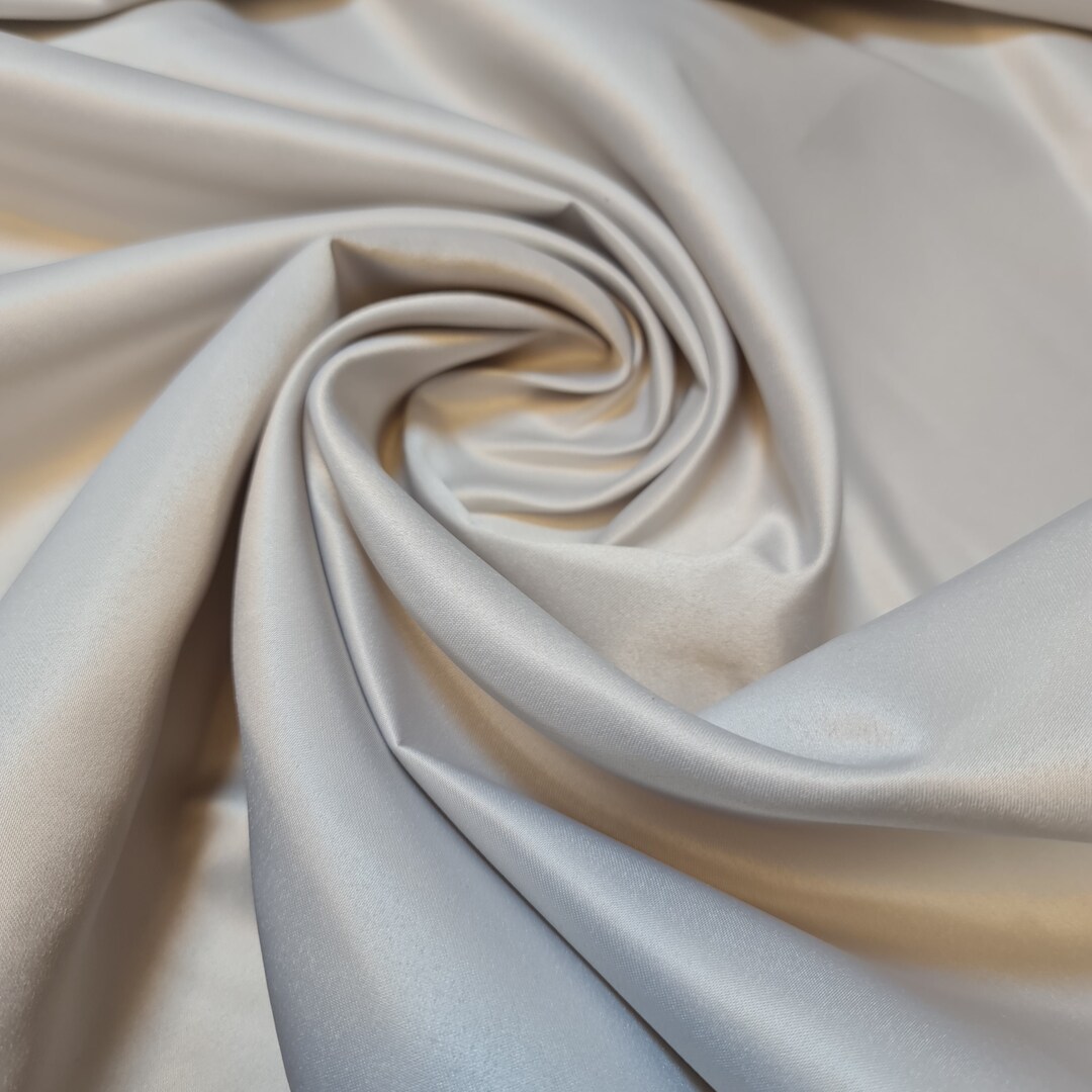 Premium Dull Duchess Bridal Satin Fabric Bridal Dress Prom Material ...