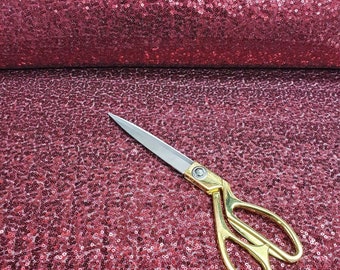 Maroon Sequin Fabric - Etsy