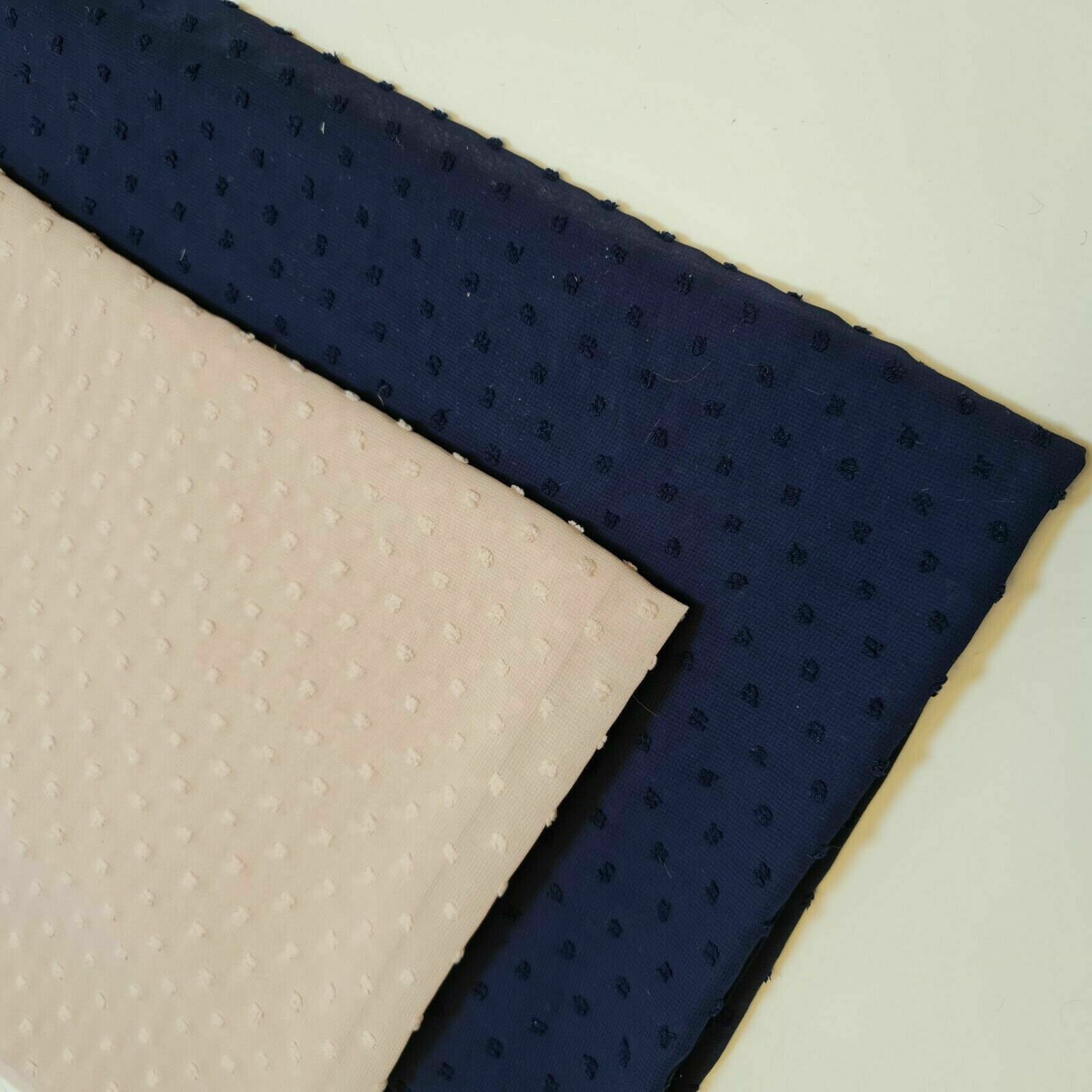 Plain Soft Crepe Dobby Chiffon Drape Dress Craft Fabric 58" by the ...