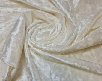 Ivory Velvet Dress - Etsy