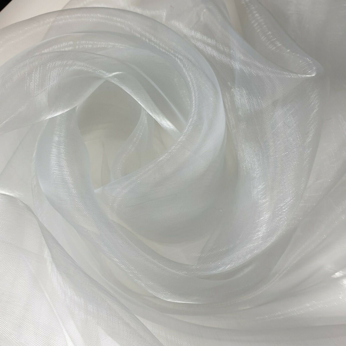 Sheer Organza Fabric Voile Drape Curtain Wedding Fabric Transparent 100 ...