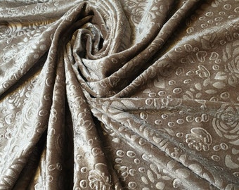 Embossed Velvet Dress Fabric - Etsy