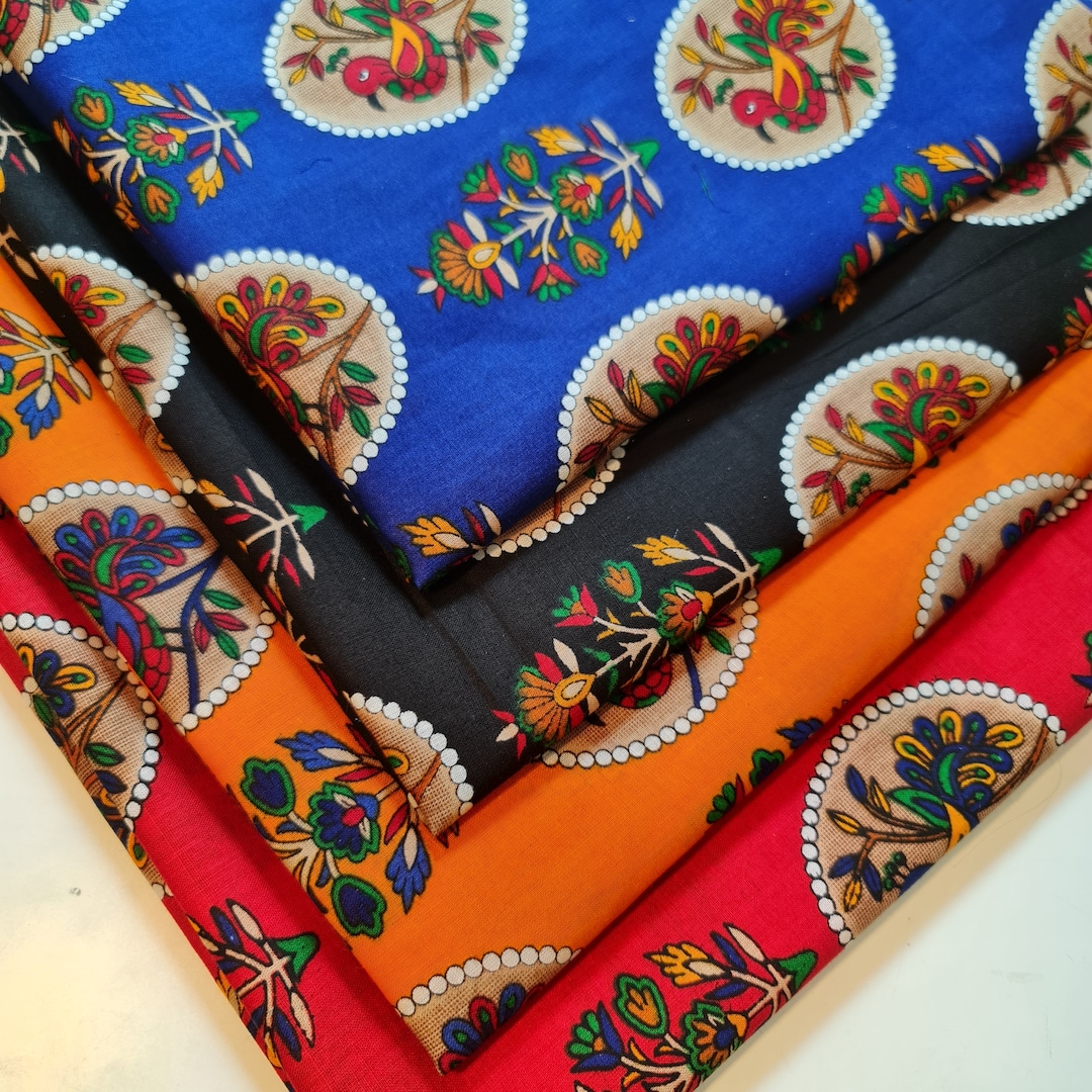 Cotton Indian Ethnic Rajasthani Print Suzani Rangoli Boho Banjara ...