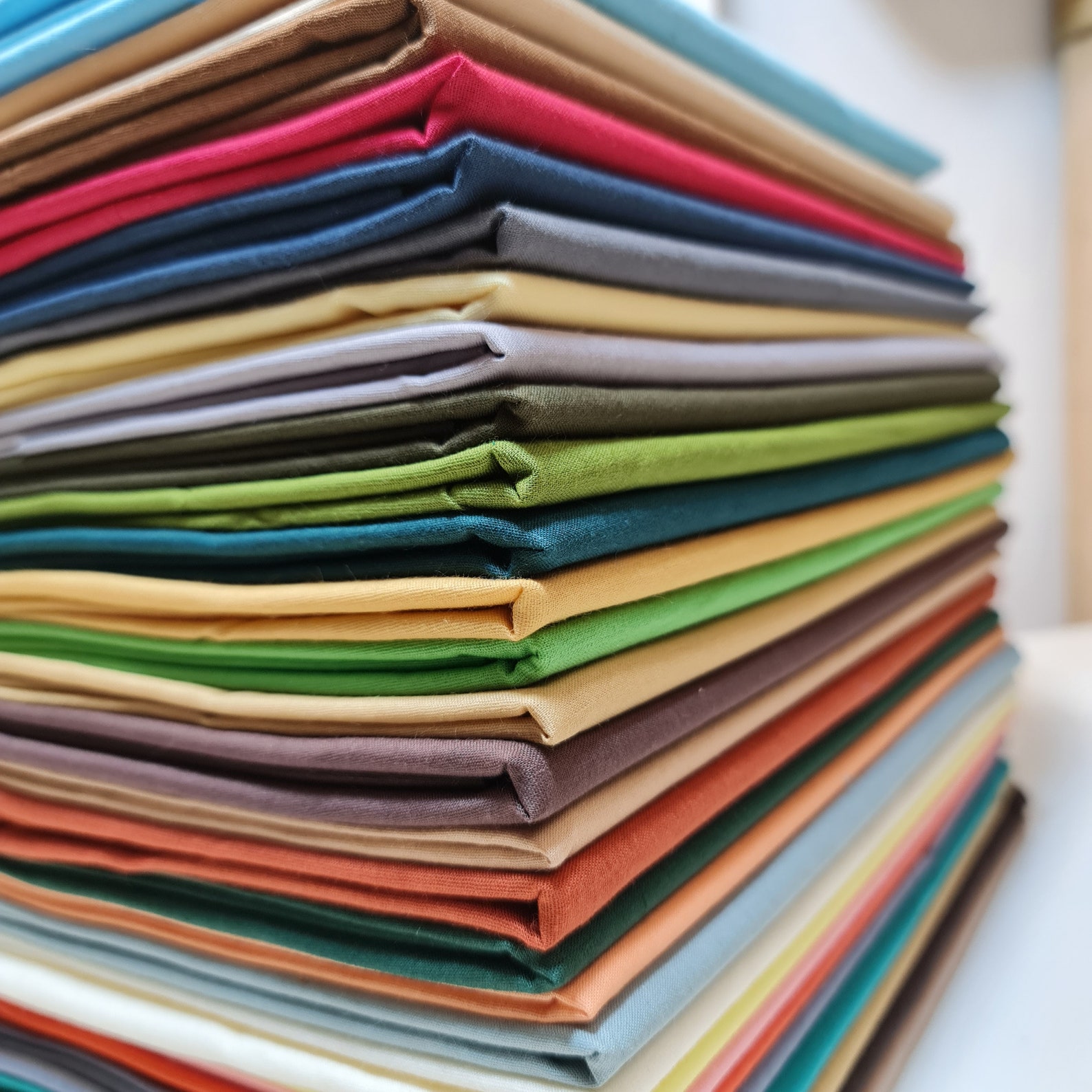Plain 100 Cotton Fabric Material Fat Quarters Quilting Metre Etsy