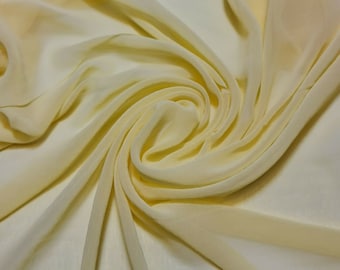 Yellow Chiffon | Etsy