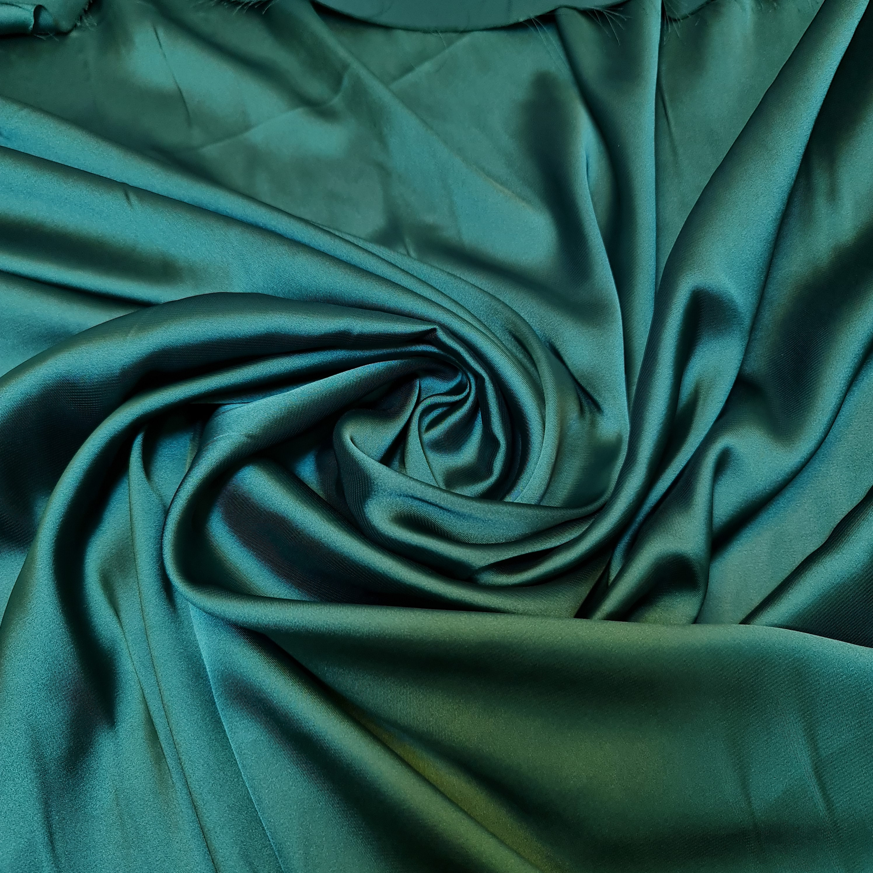 Luxury Glossy Charmeuse Silk Satin Weave Bridal Dress Polyester Fabric ...