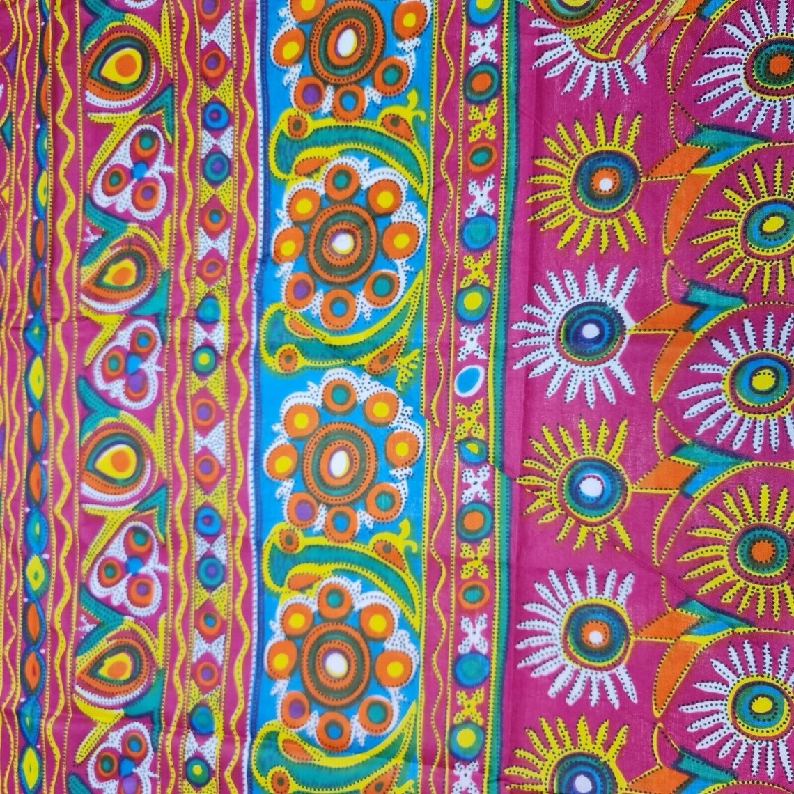 Cotton Indian Ethnic Rajasthani Print Suzani Rangoli Boho | Etsy