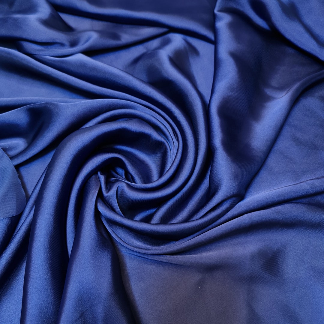 Luxury Glossy Charmeuse Silk Satin Weave Bridal Dress Polyester Fabric ...