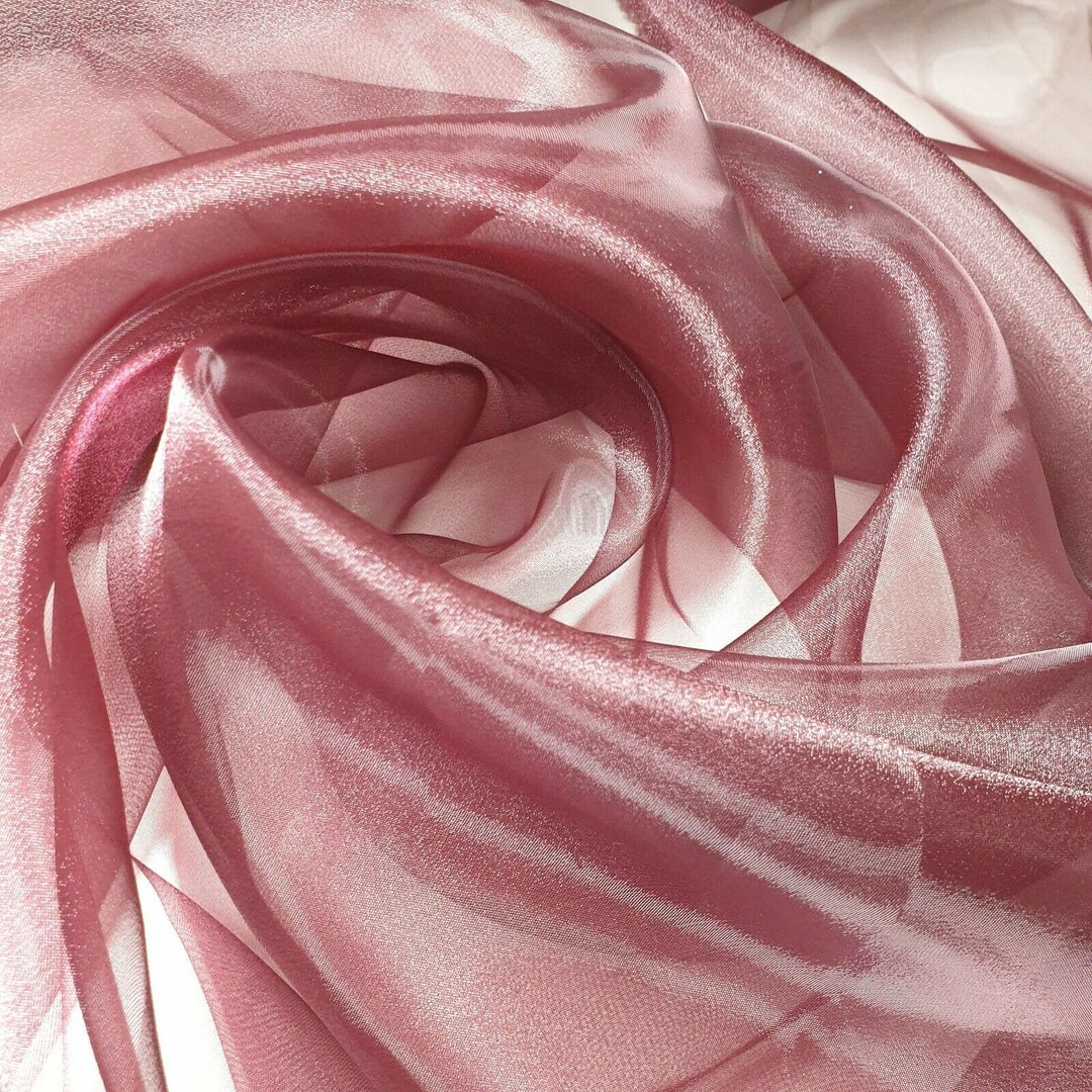 Sheer Organza Fabric Voile Drape Curtain Wedding Fabric Transparent 100 ...