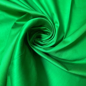 100% Cotton Sateen Material Curtain Lining Dress Craft Quilting Fabric ...