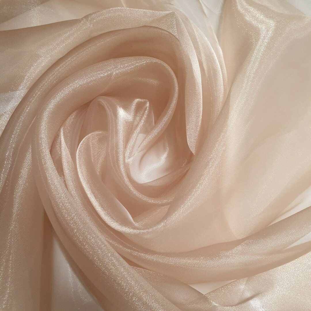 Sheer Organza Fabric Voile Drape Curtain Wedding Fabric Transparent 100 ...