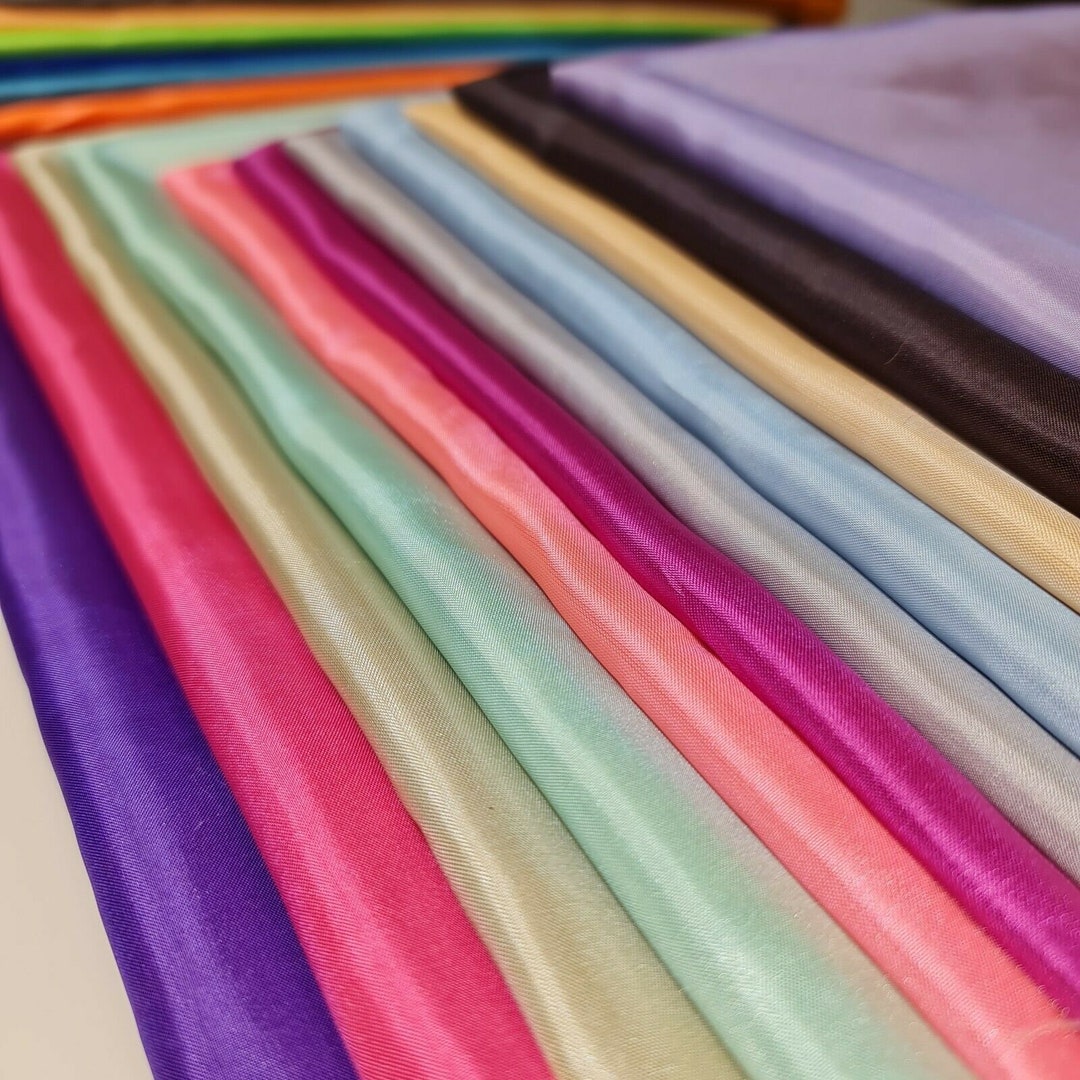 Antistatic Dress Lining Fabric 100% Polyester 150cm 50+colours Dress ...