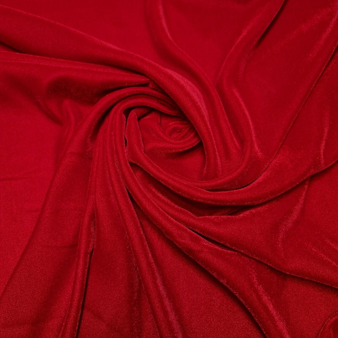 Red Velvet Fabric Luxury Super Micro 9000 Superior 3 Crown Triple ...