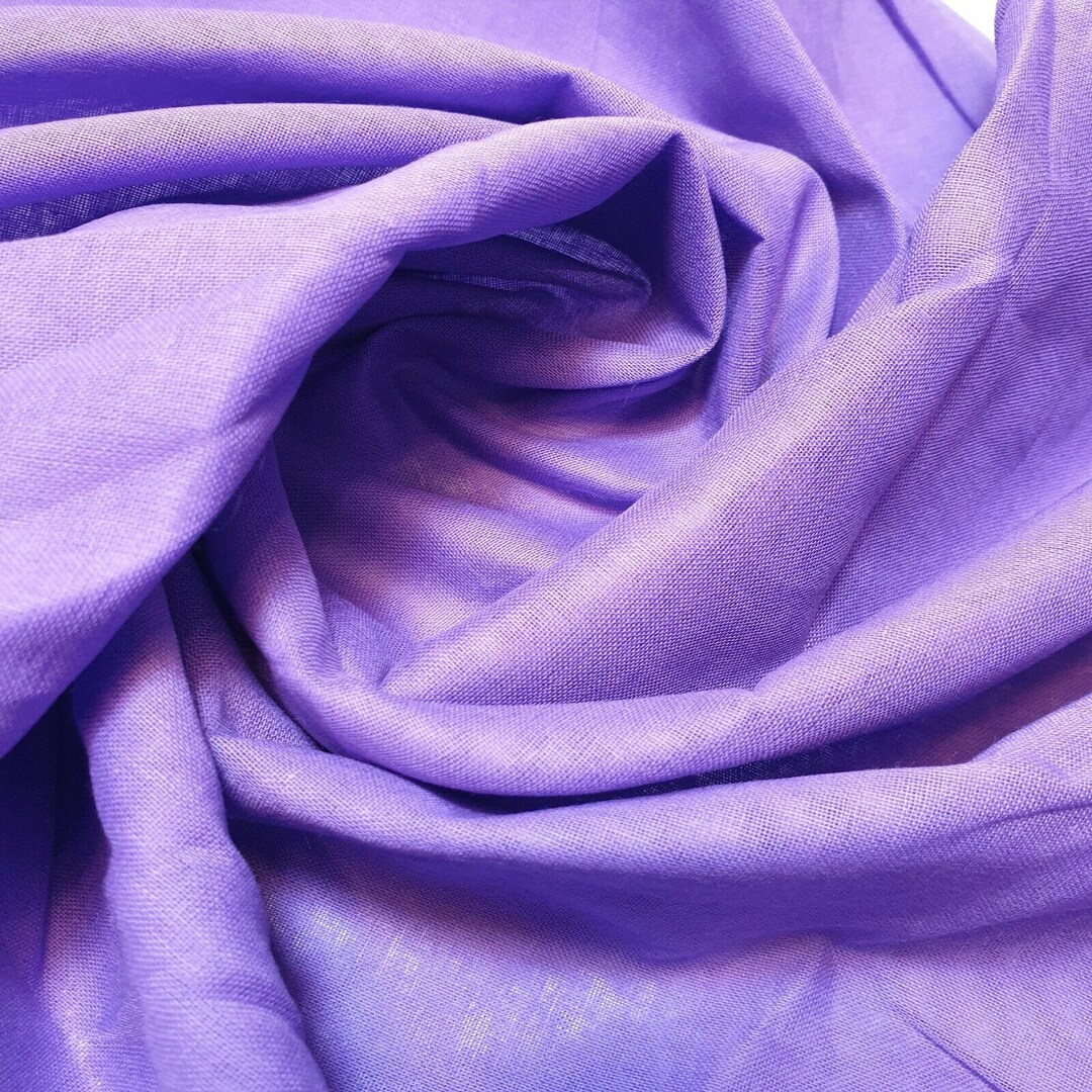 100% Cotton Voile Rubia Cambric Mercerised Plain Craft Dress Lining ...