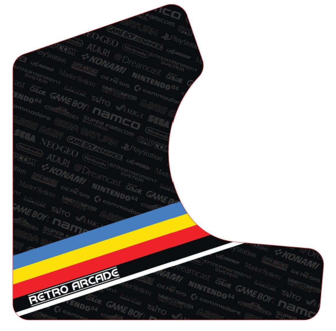 COMPLETE Bar Top Arcade Template/plans - Etsy