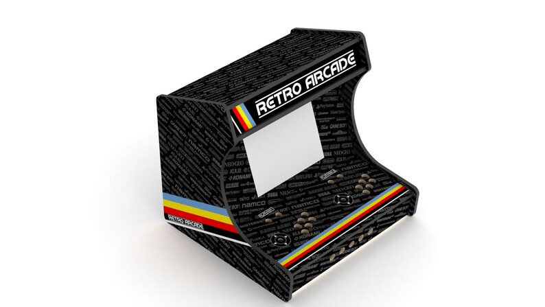 COMPLETE Bar Top Arcade Template/plans - Etsy